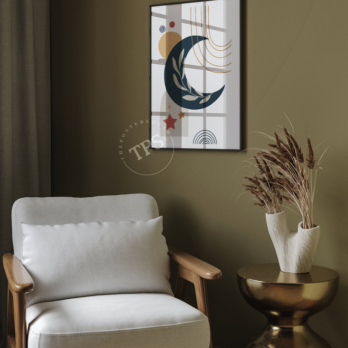 Soyut Duvar Sanatı - Boho - Poster, Tablo – Poster Depo