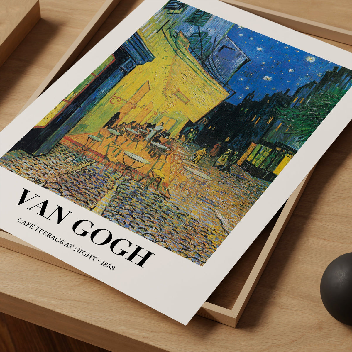 Gece Teras Kafe (1888) - Poster, Tablo – Poster Depo