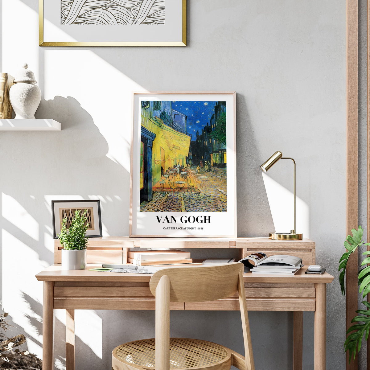 Gece Teras Kafe (1888) - Poster, Tablo – Poster Depo